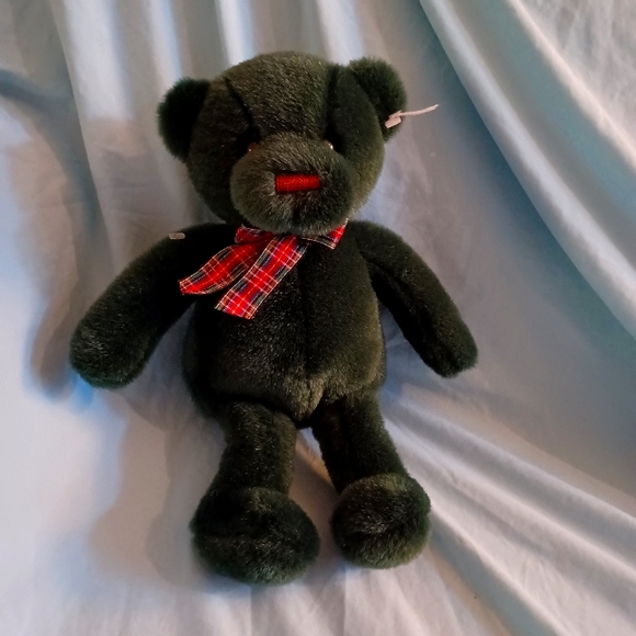 Gund | Toys | Vintage Green Bear Gund Stuffed Animal Plush Toy With ...